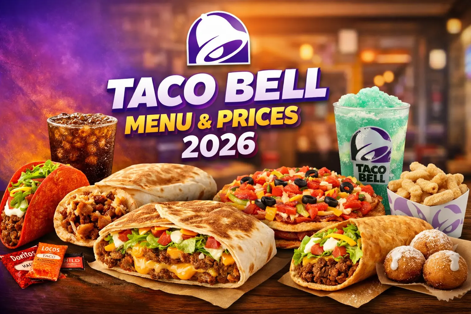 Taco Bell Menu With Prices & Calories (2026 Updated Guide)